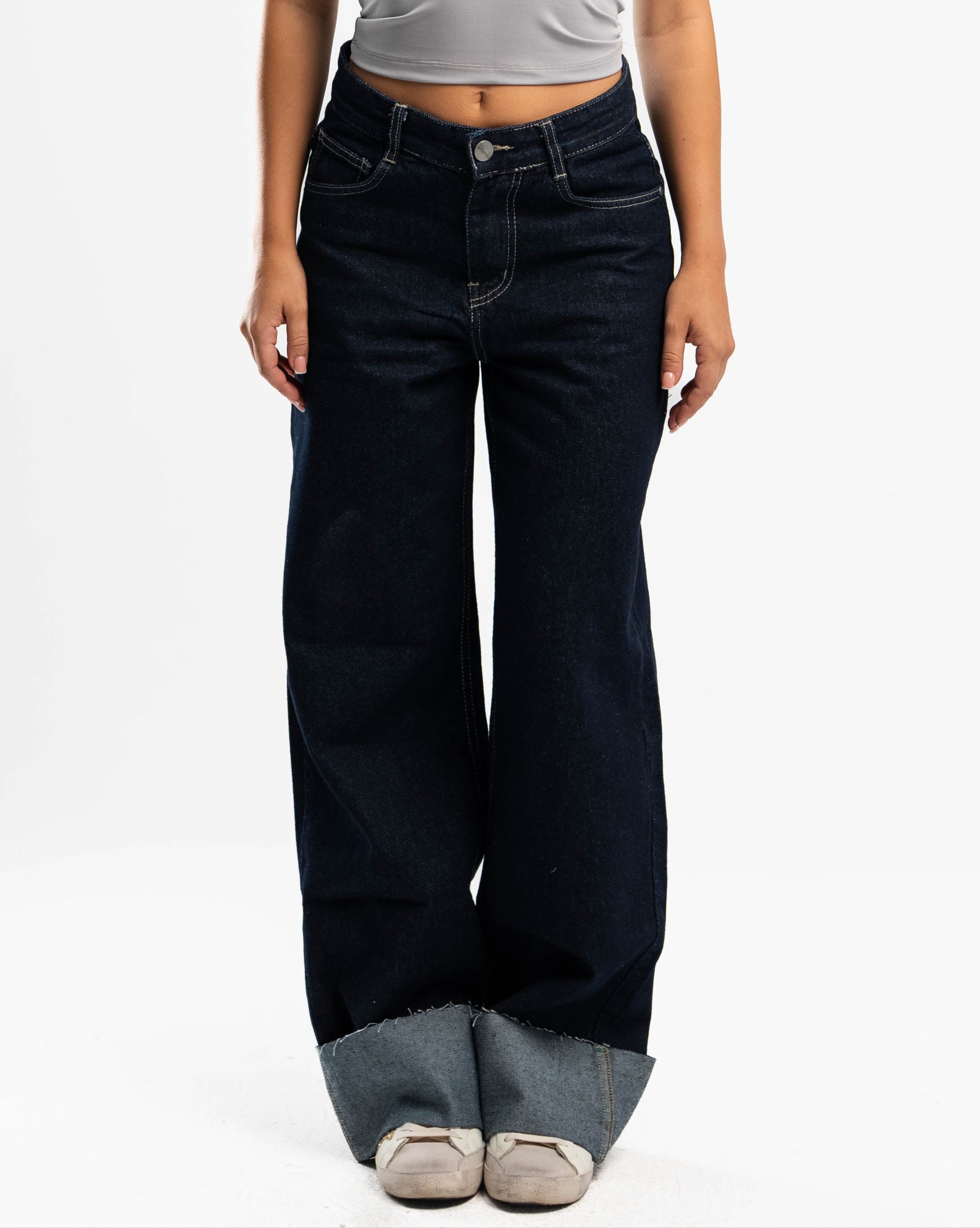 FOLDED JEANS – Frenchee